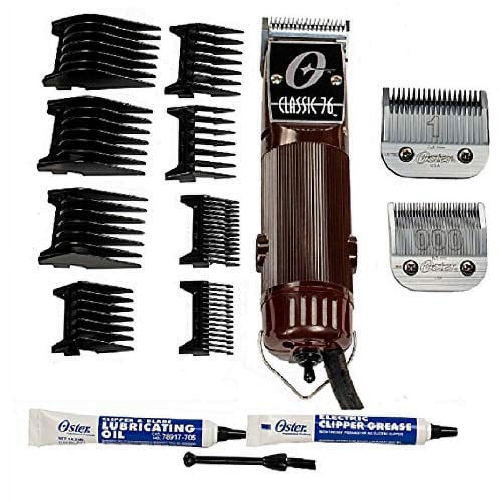 OSTER Classic 76 Hair Clipper Bundle - Detachable, Fast Motor, Includes ...