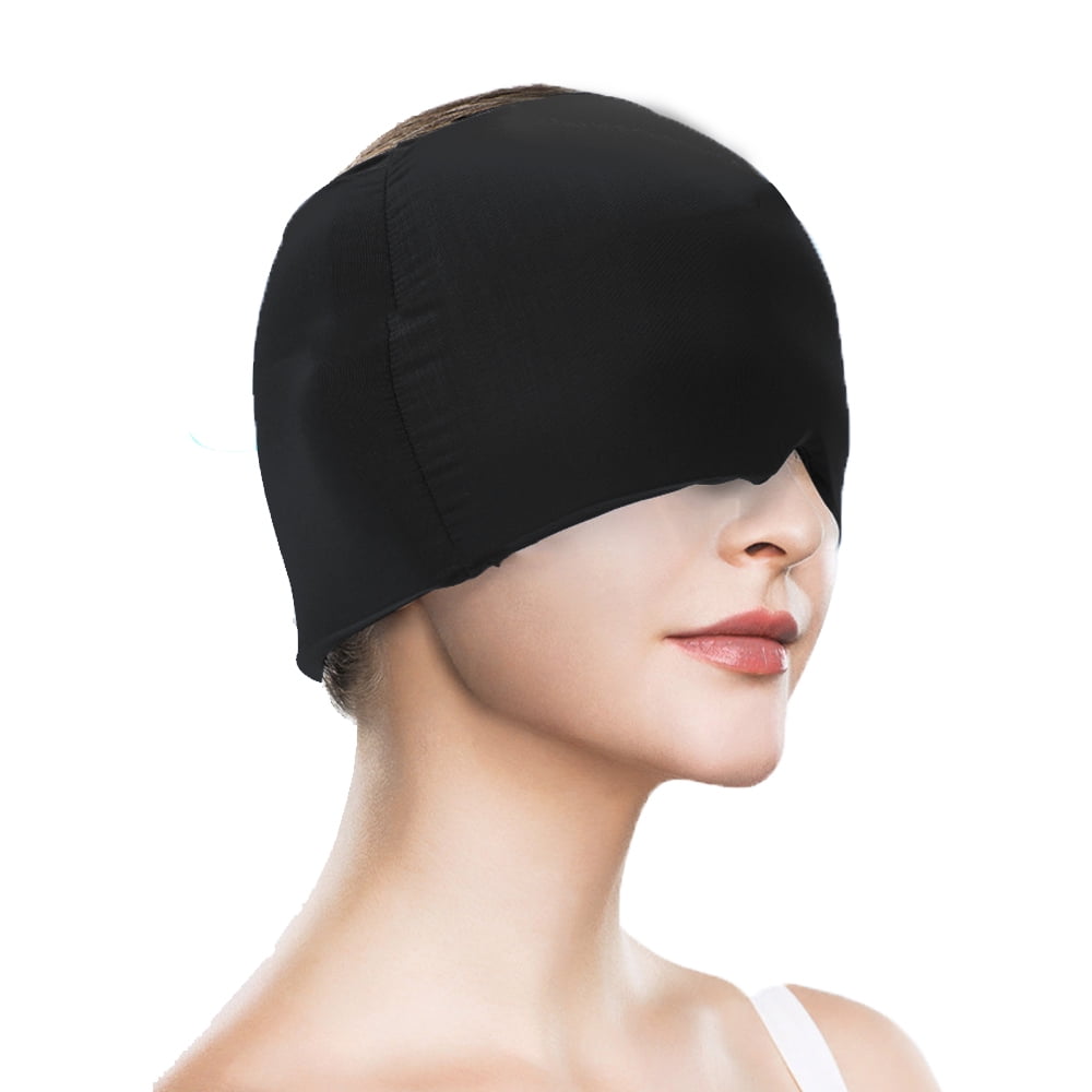 OSWCHIC Migraine Relief Cap Gel Ice Head Wrap for Sinus Headache Relief ...