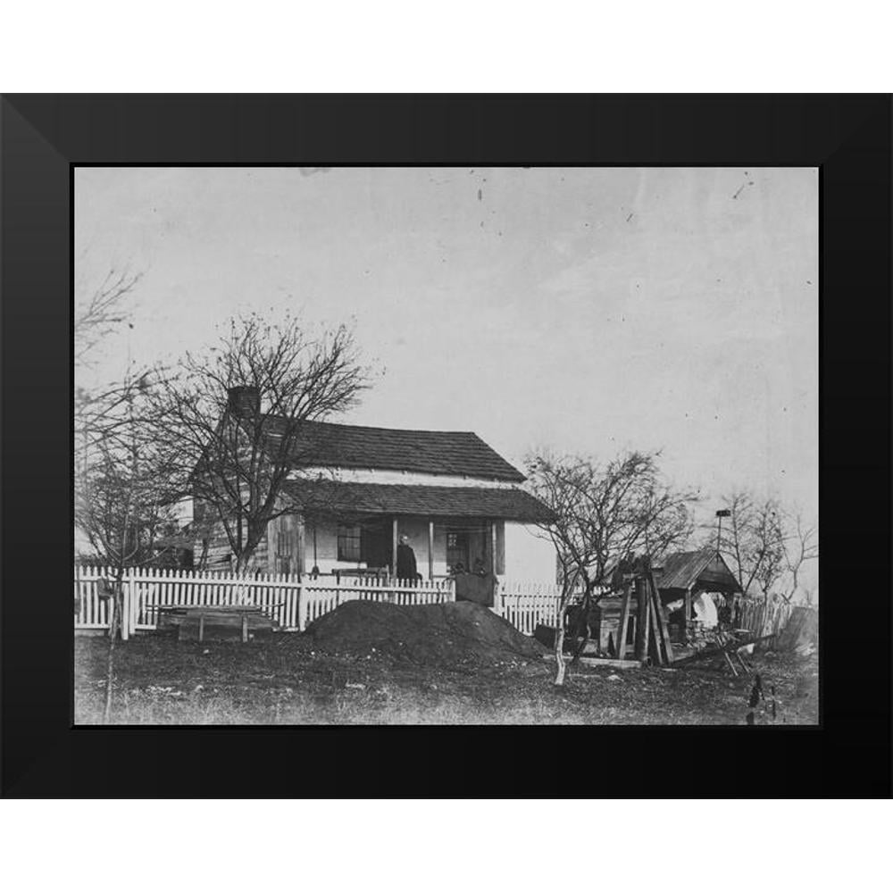 OSullivan, Timothy H 14x12 Black Modern Framed Museum Art Print Titled ...