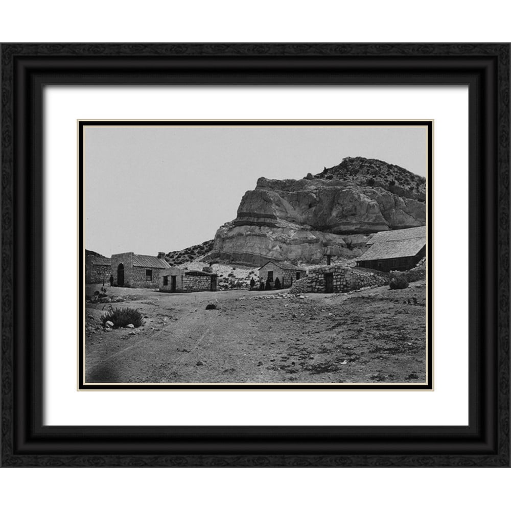 OSullivan, Timothy H 14x12 Black Ornate Wood Framed with Double Matting ...