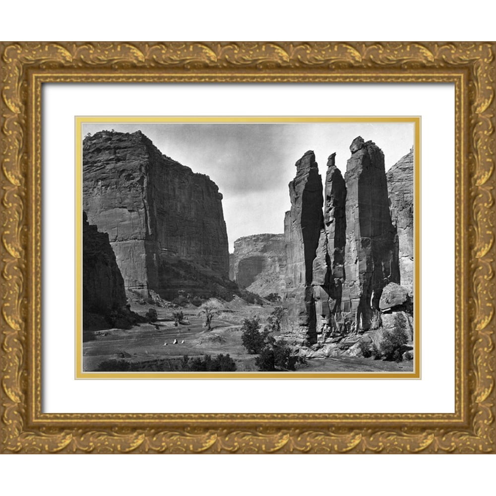 OSullivan, Timothy H 14x12 Gold Ornate Wood Framed with Double Matting ...