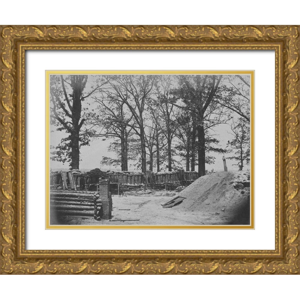 OSullivan, Timothy H 14x12 Gold Ornate Wood Framed with Double Matting ...