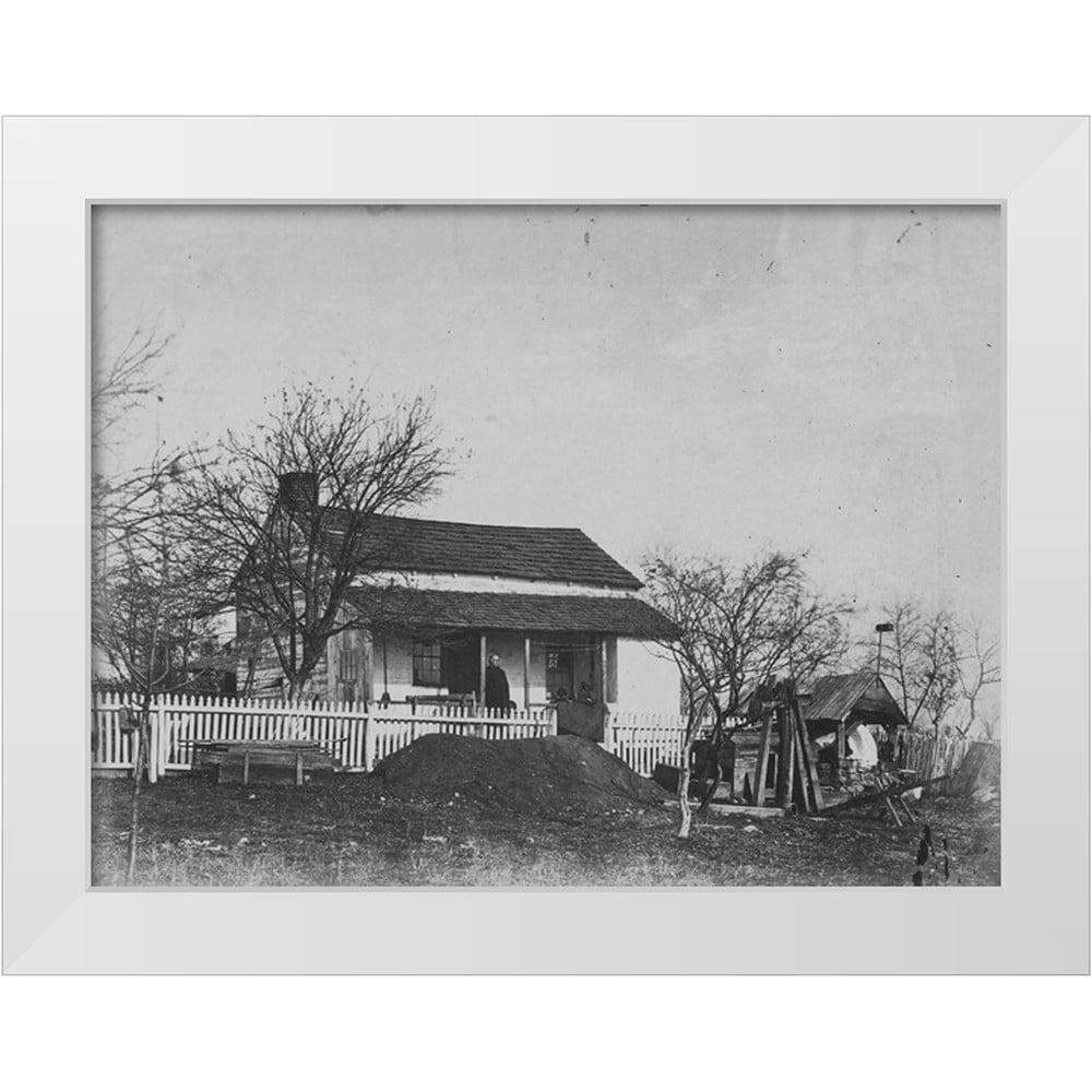 OSullivan, Timothy H 14x12 White Modern Wood Framed Museum Art Print ...