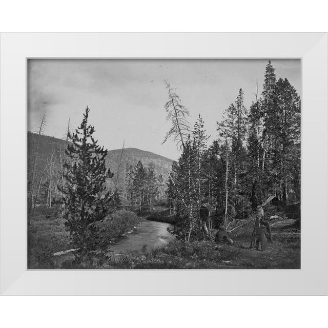 OSullivan, Timothy H 14x12 White Modern Wood Framed Museum Art Print ...