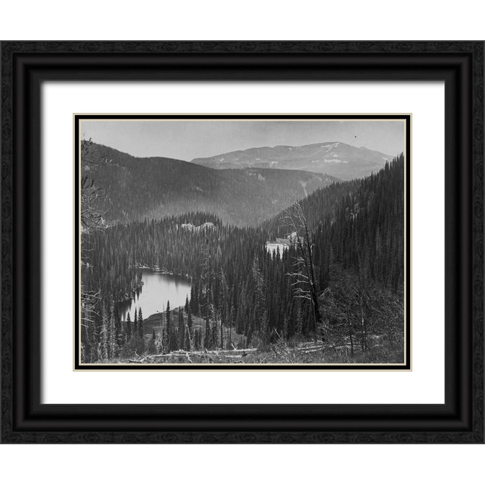 OSullivan, Timothy H 24x19 Black Ornate Wood Framed with Double Matting ...