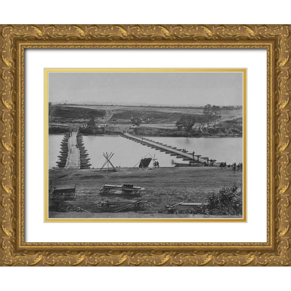 OSullivan, Timothy H 24x19 Gold Ornate Wood Framed with Double Matting ...