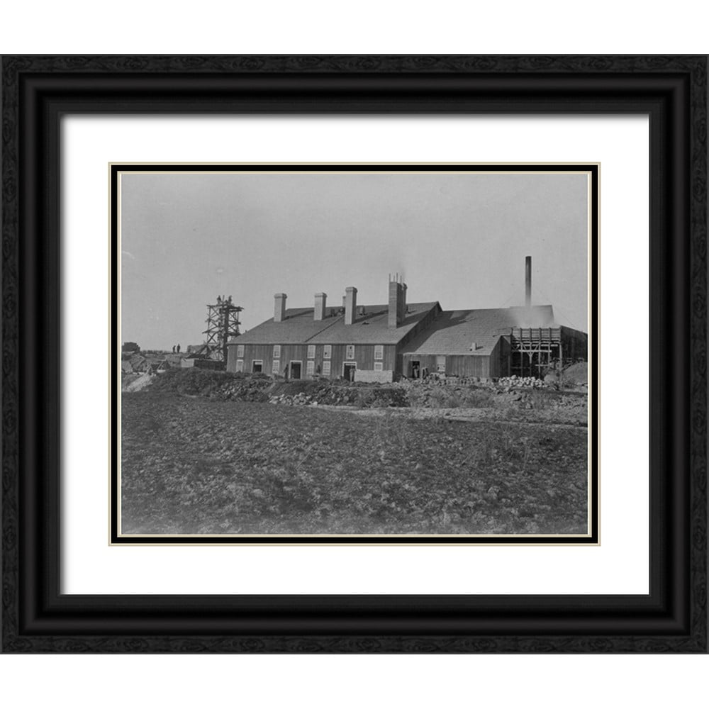 OSullivan, Timothy H 32x26 Black Ornate Wood Framed with Double Matting ...