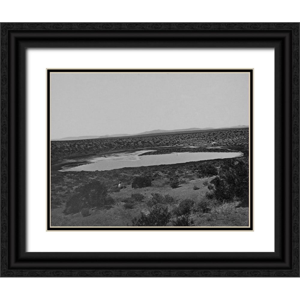 OSullivan, Timothy H 32x26 Black Ornate Wood Framed with Double Matting ...