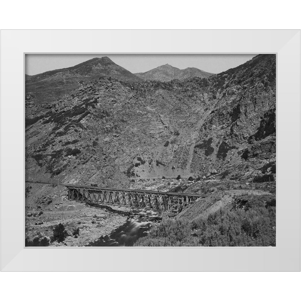 OSullivan, Timothy H 32x26 White Modern Wood Framed Museum Art Print ...