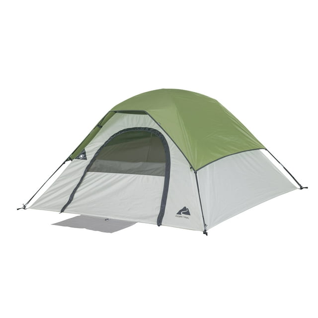 Ozark Trail, 3-Person Clip & Camp Dome Tent 7’ x 7’ x 44”, 5.64 lbs ...