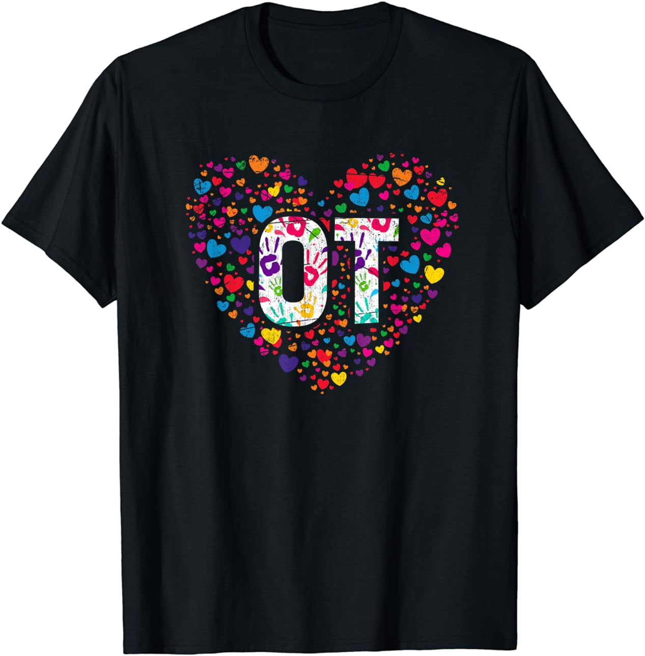 OT Occupational Therapy Heart Occupational Therapist T-Shirt - Walmart.com