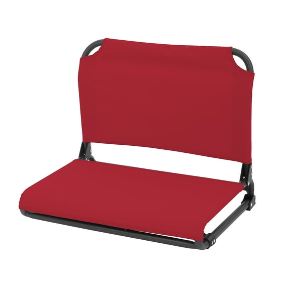 Ozark Trail Stadium Seat Dark Red - Walmart.com