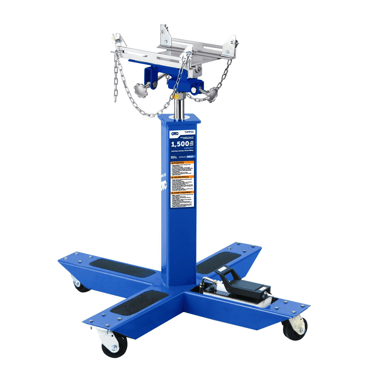 OTC 1500lb Air Assisted High Lift Transmission Jack - Walmart.com