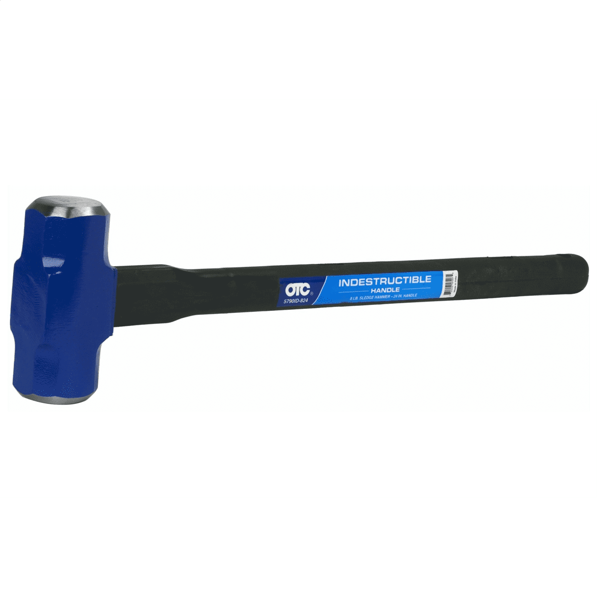 OTC 8 LB., 24 IN. DOUBLE FACE SLEDGE HAMMER, INDESTRUCTIBLE HANDLE ...