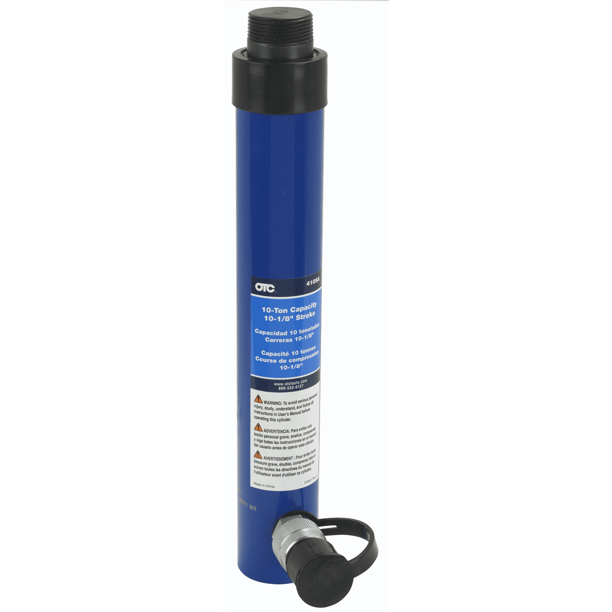 OTC Hydraulic Single Acting Cylinder, 10 Ton - Walmart.com