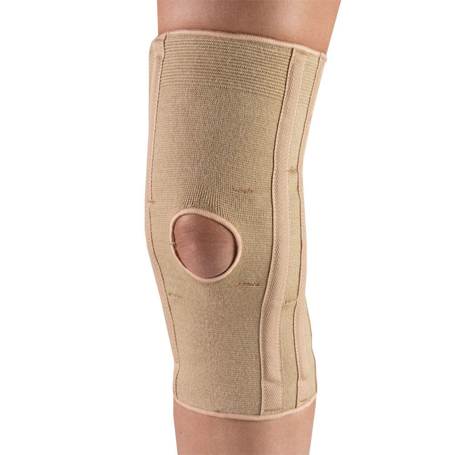 OTC Knee Support with Condyle Pads, Beige, Medium HSA/FSA Eligible ...