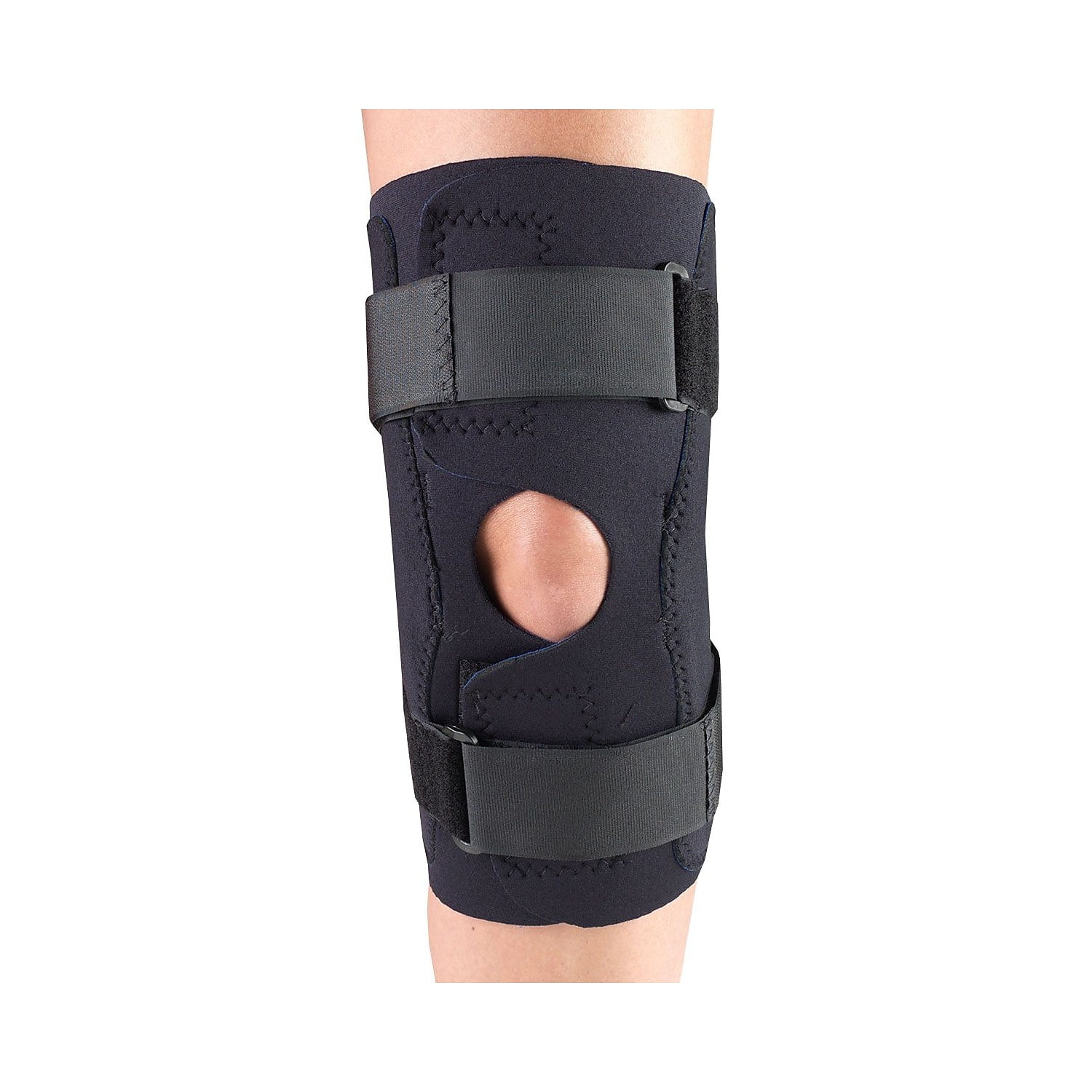 OTC Neoprene Knee Stabilizer Wrap - Hinged Bars, Black, 4X-Large ...