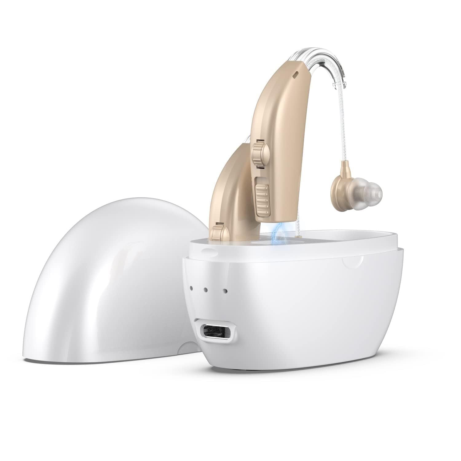 OTC Rechargeable Hearing Amplifier for Seniors with Intelligent Noise ...