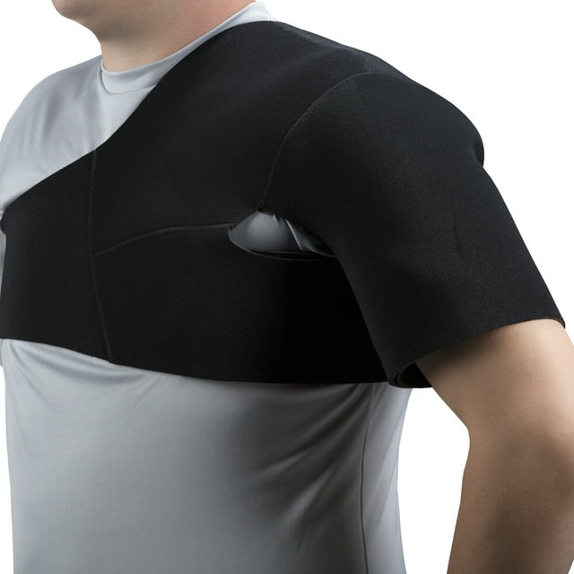 OTC Select Series Neoprene Shoulder Support, Black, Medium - Walmart.com