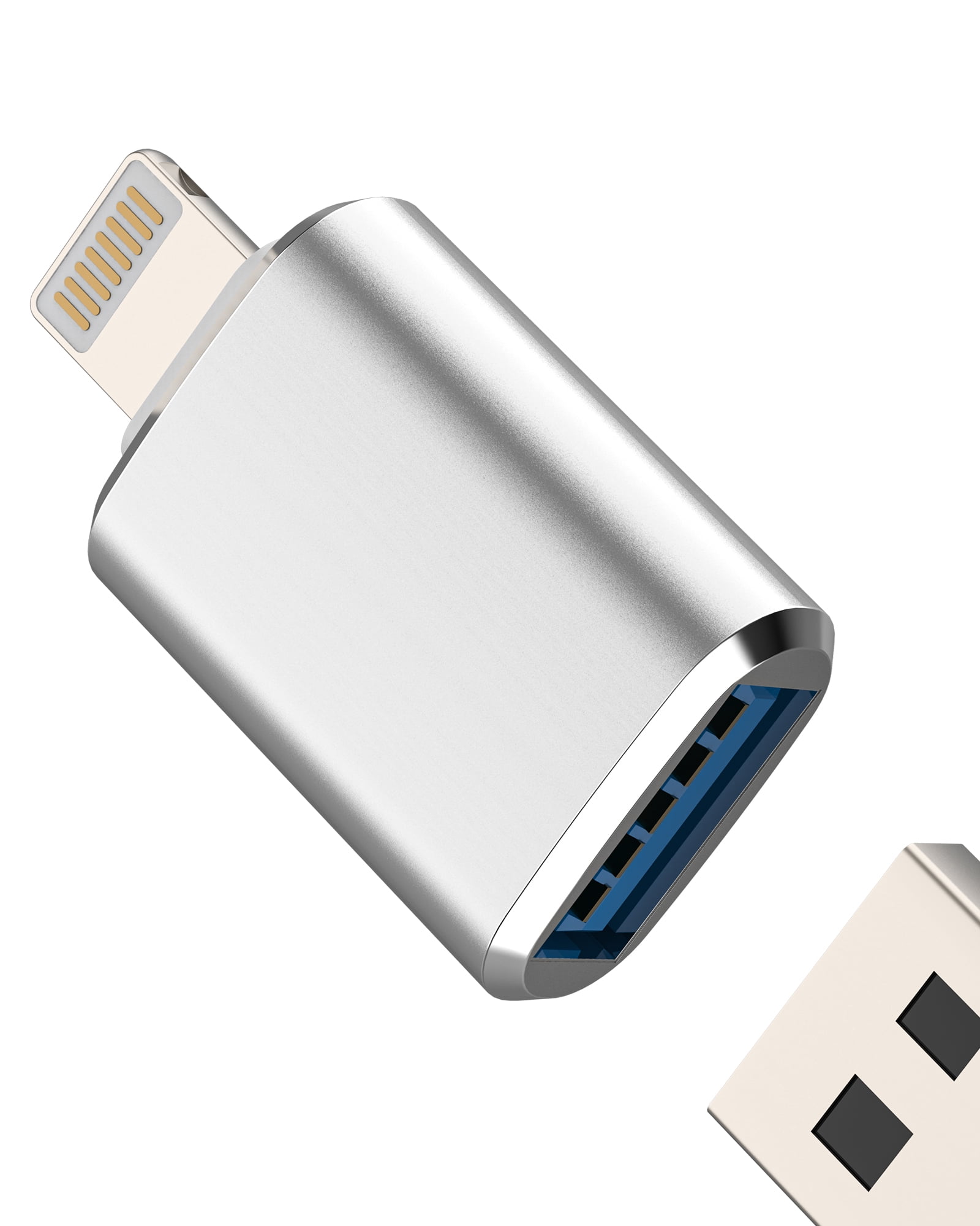 Lightning Male to USB Female Adapter for iPhone 14 13 12 11 Pro Max for ...