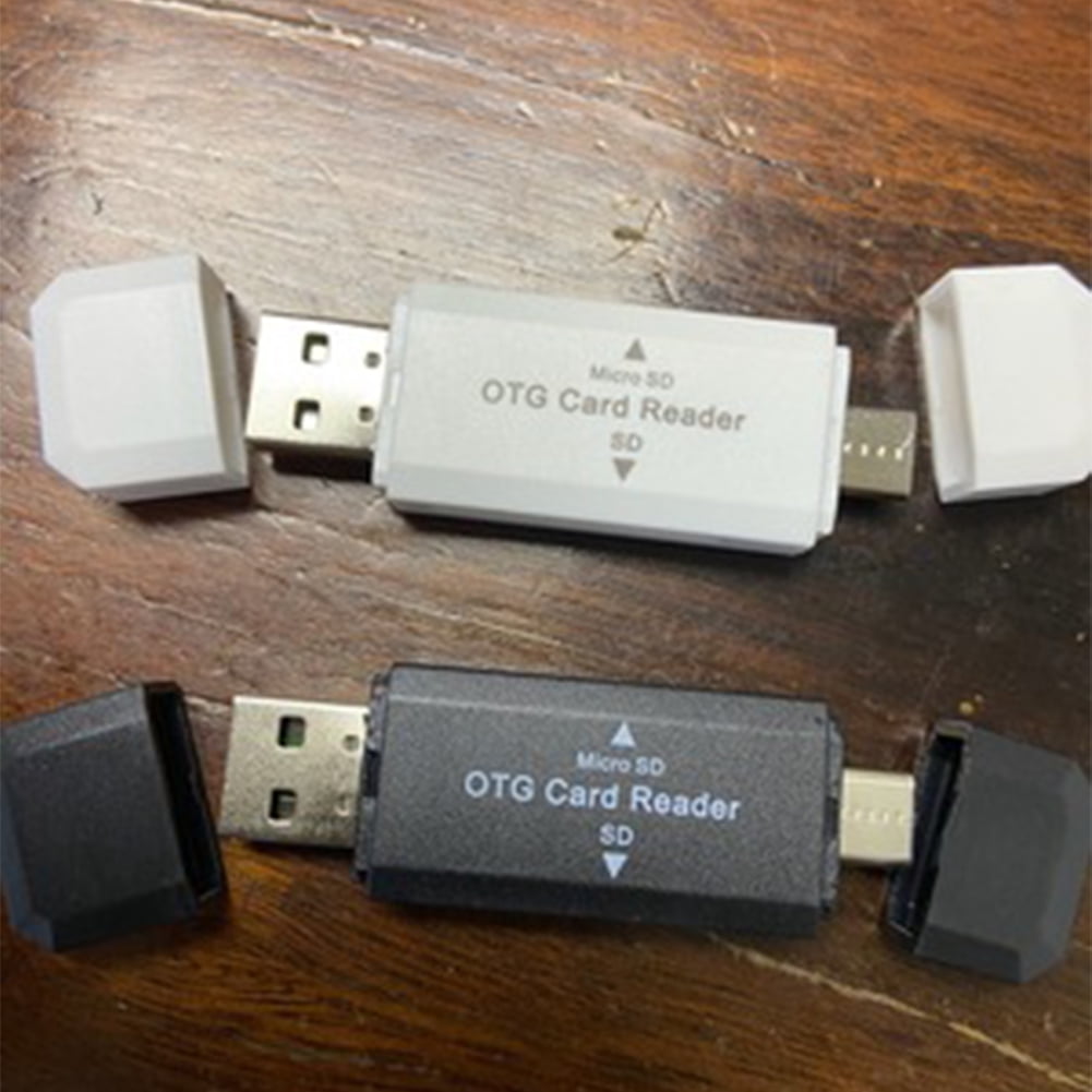 OTG Card Reader TF SD Type-c Card Reader Plug And Play Aluminum Alloy ...