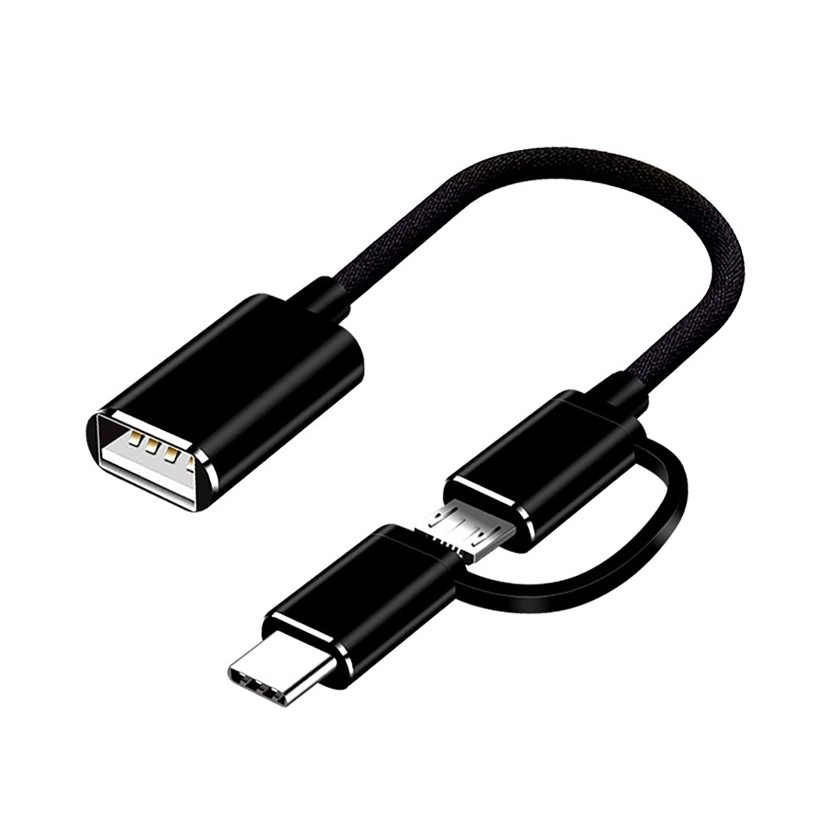 OTG Converter Cable Quick Transmission Stable Output Plug Play USB Type ...