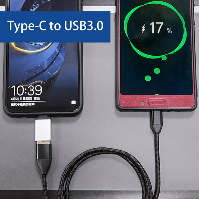 OTG Type-C Adapter Plug And Play Data Transmission Type-C to USB3.0 ...