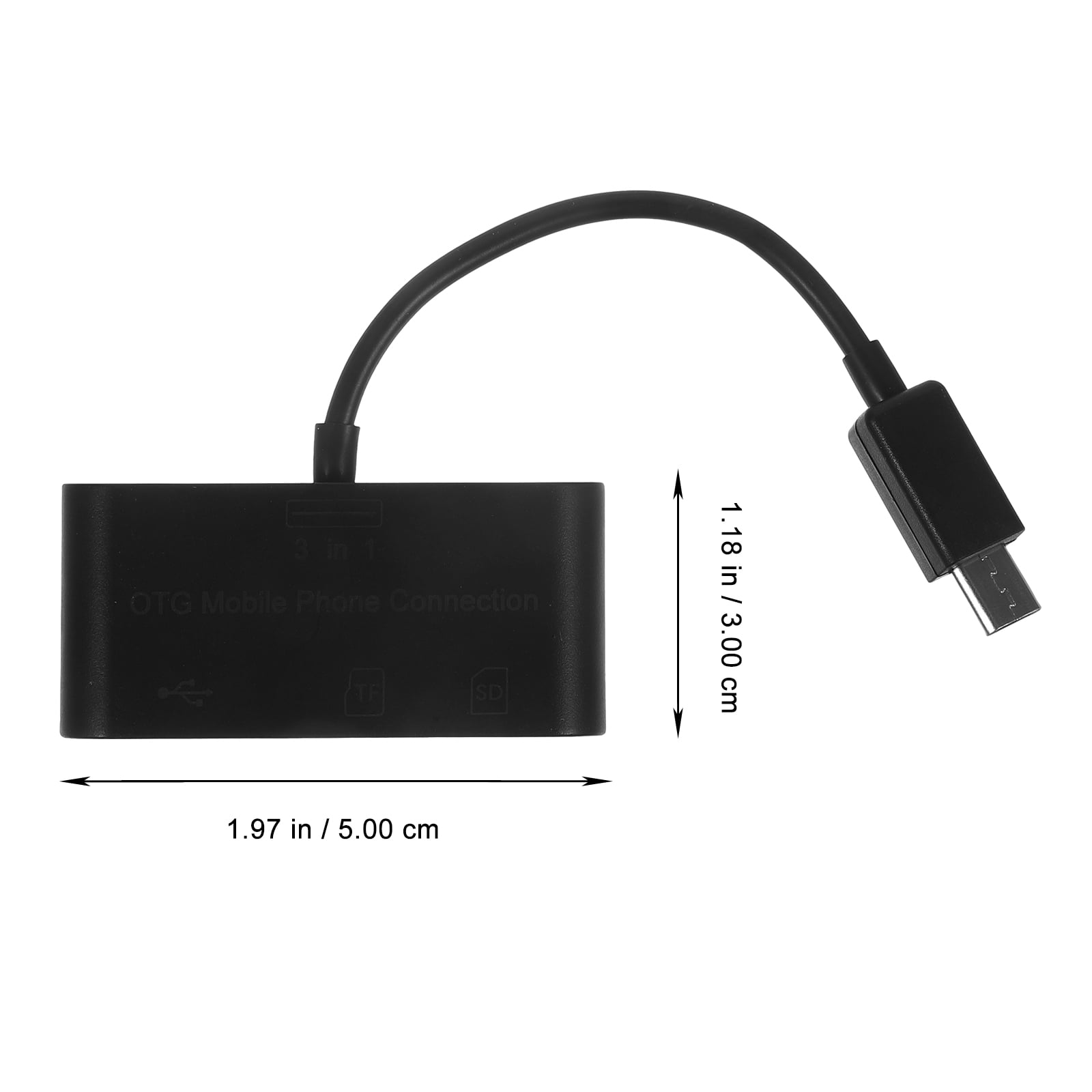 OTG phone connection 3 in 1 OTG Mobile Phone and Tablet Connection ...