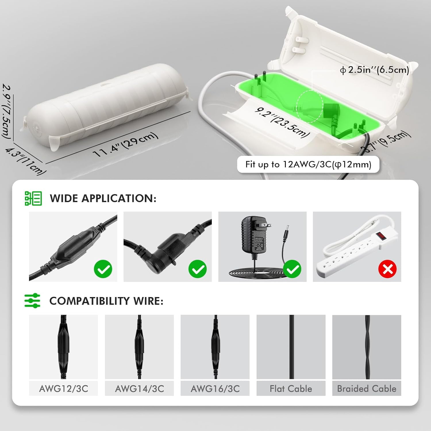 OTGFRF-2 Pack of Outdoor IP44 Waterproof Connection Box by ...
