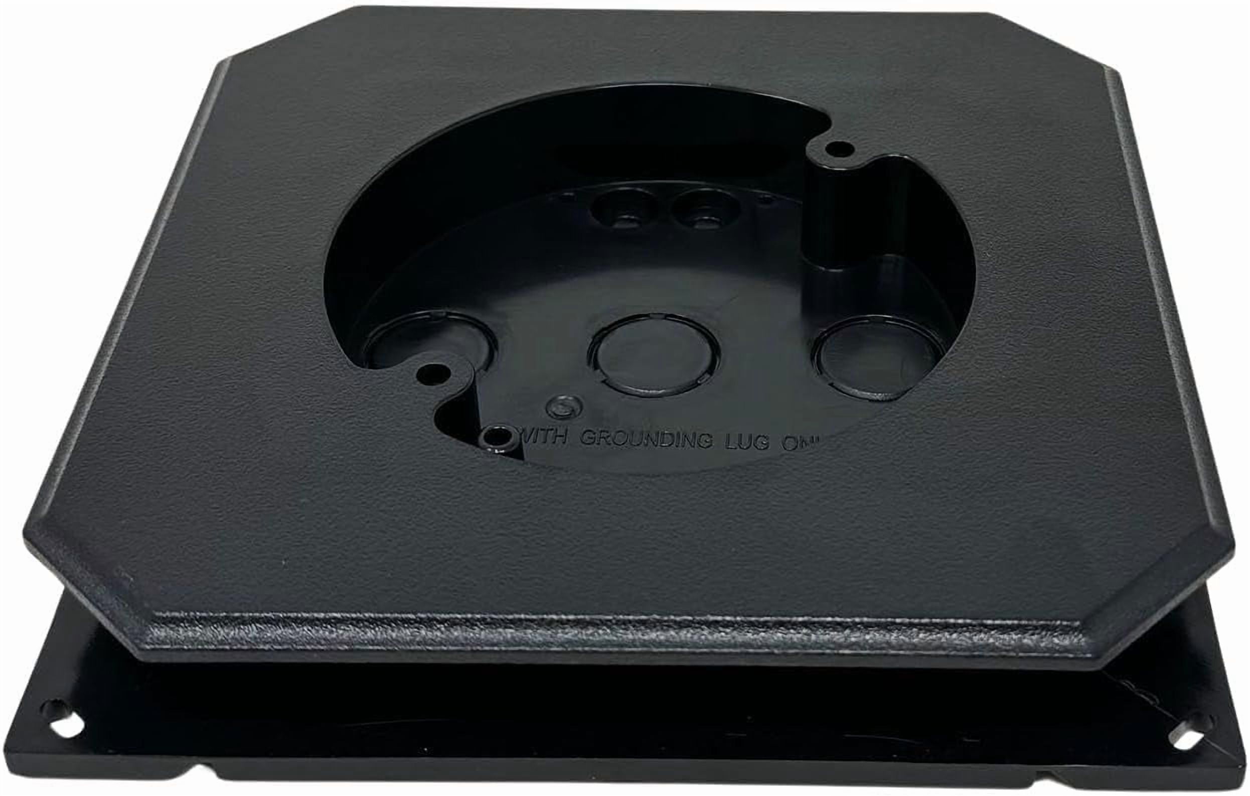 OTGFRF-IMBA-8141F-BK Black Non- Metallic Siding Mounting Block with ...