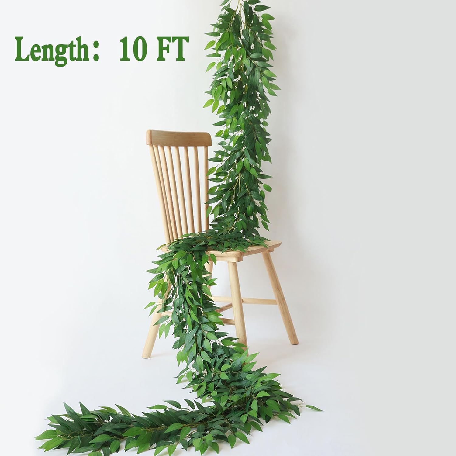 OTGFRF-Mizii Artificial Vines Garland 10 Feet Faux Italian Ruscus Vine ...