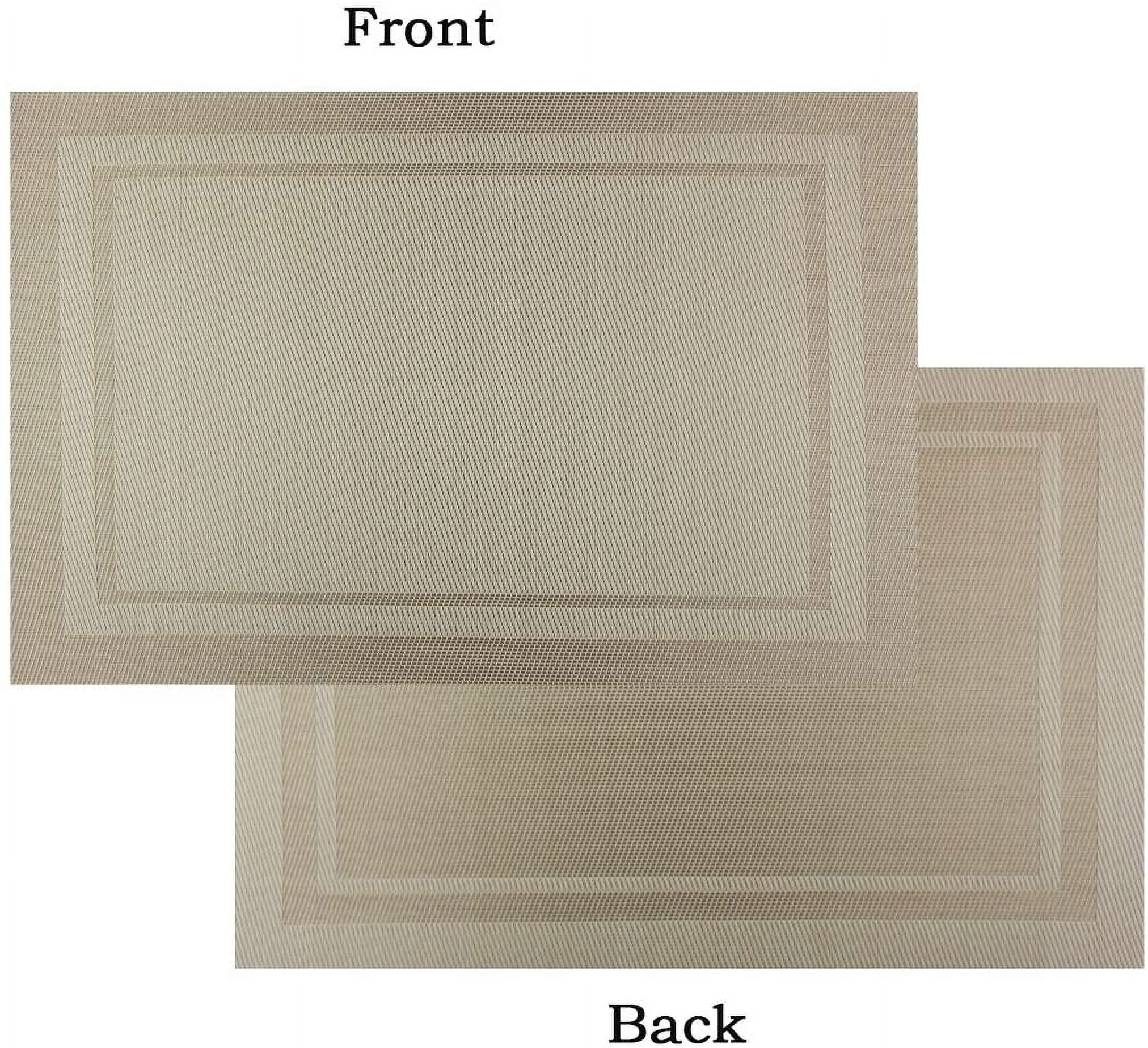 OTGFRF-Placemats for Dining Table Wipe Clean for Dinner Table Heat ...