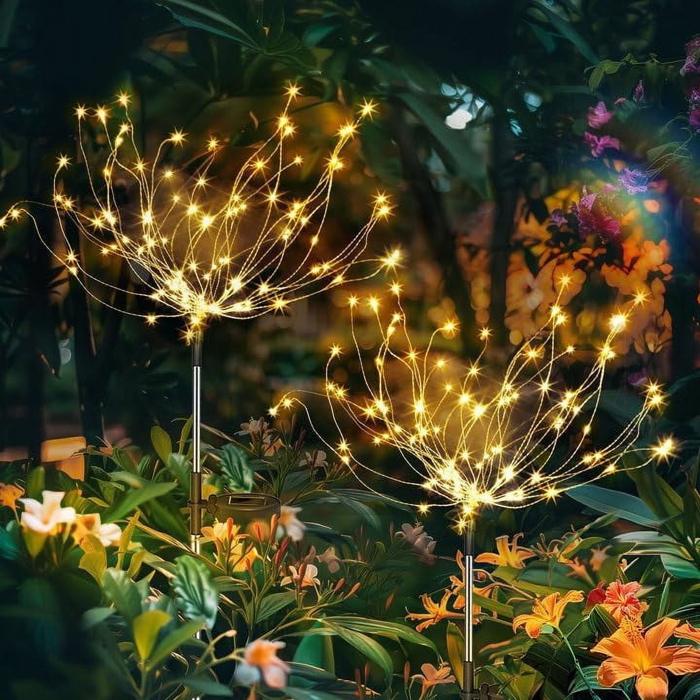 OTGFRF-Solar Lights Outdoor Waterproof: Garden Fairy Light Powered for ...