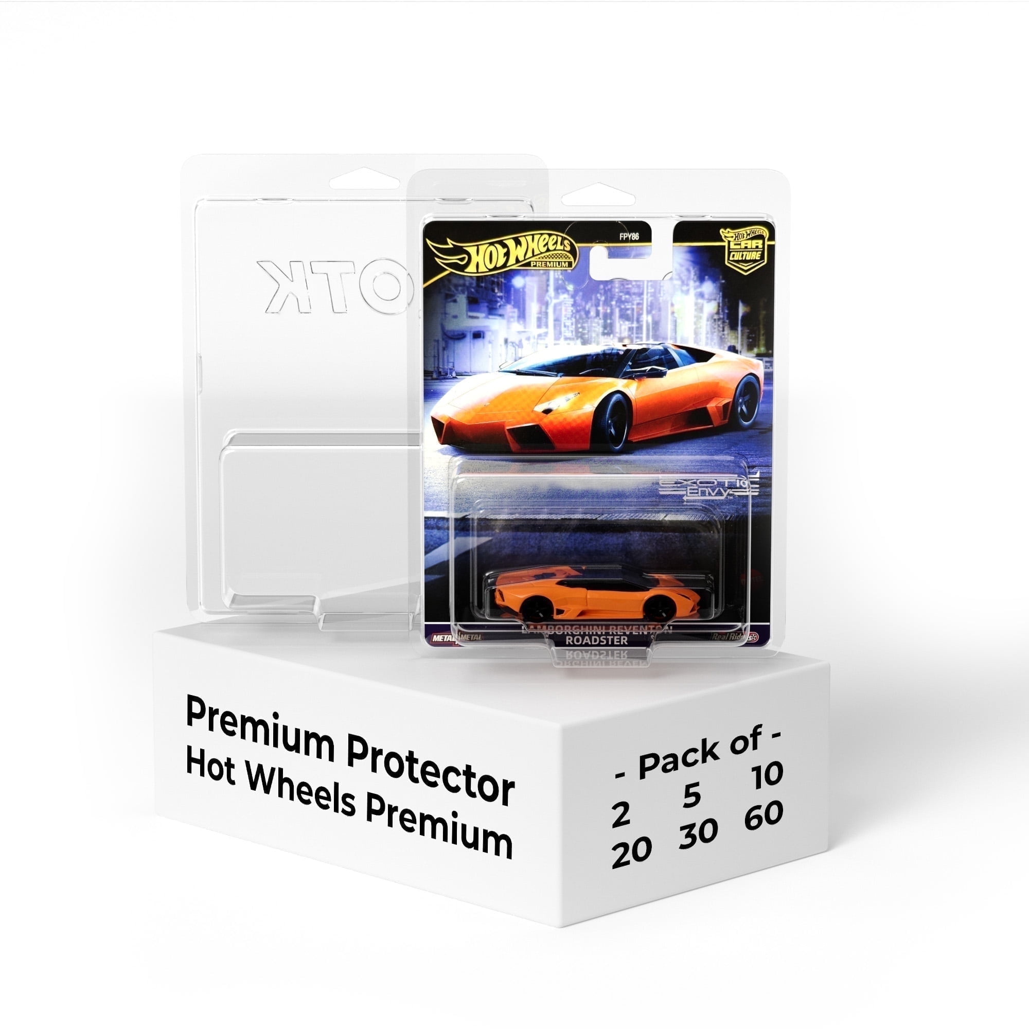 OTK Multipack Premium Protector Case for Hot Wheels Premium Car ...