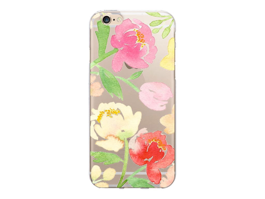 OTM Artist Prints - Back cover for cell phone - clear, peonies gone ...