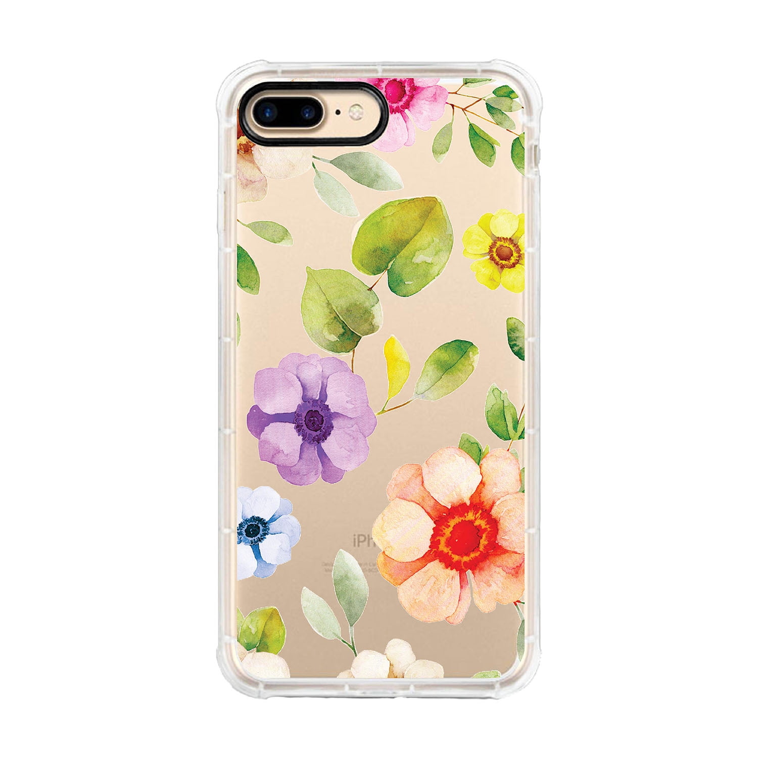 OTM Essentials iPhone 7/8 Plus Phone Case, Anemone Flowers - Walmart ...