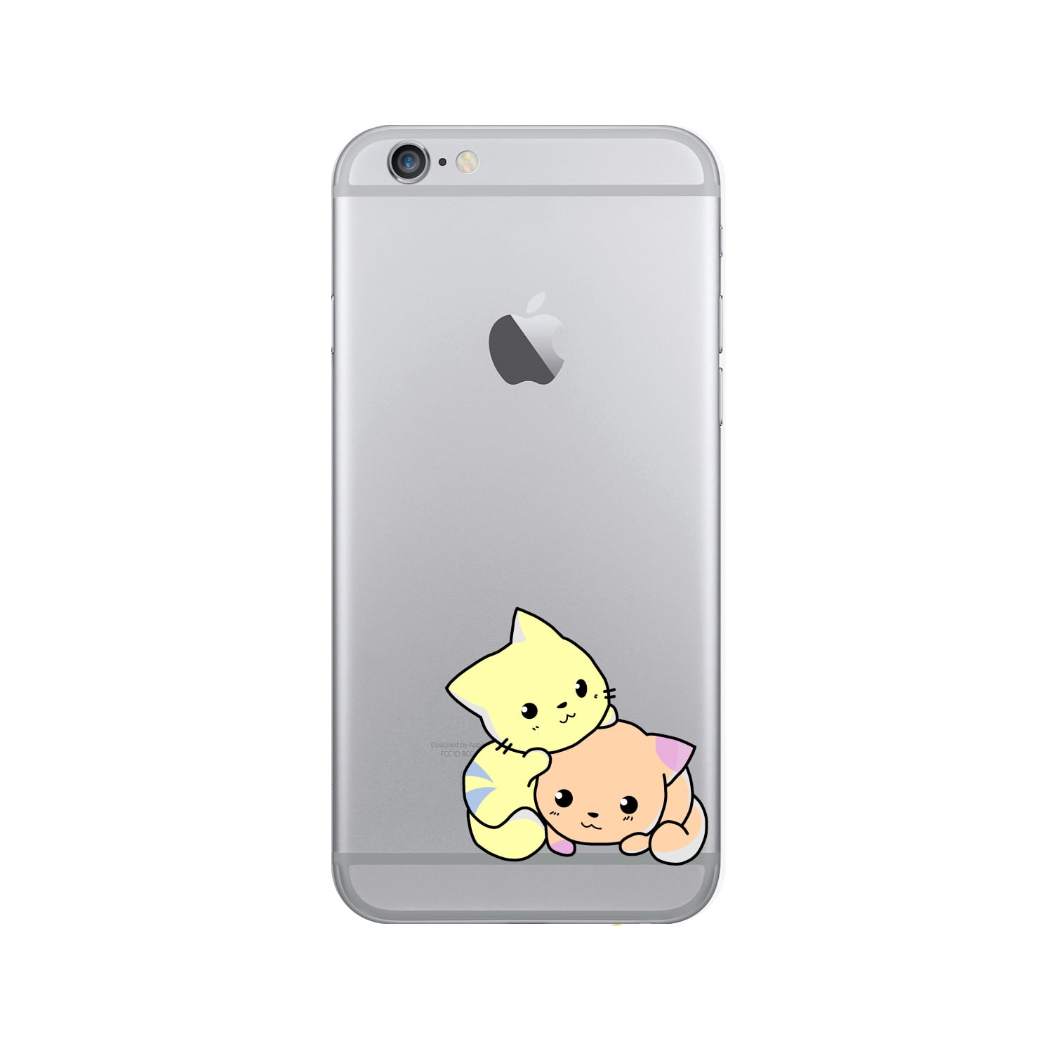 OTM Prints Clear Phone Case, Cuddle Cats - iPhone 6/6s/7/7s - Walmart ...