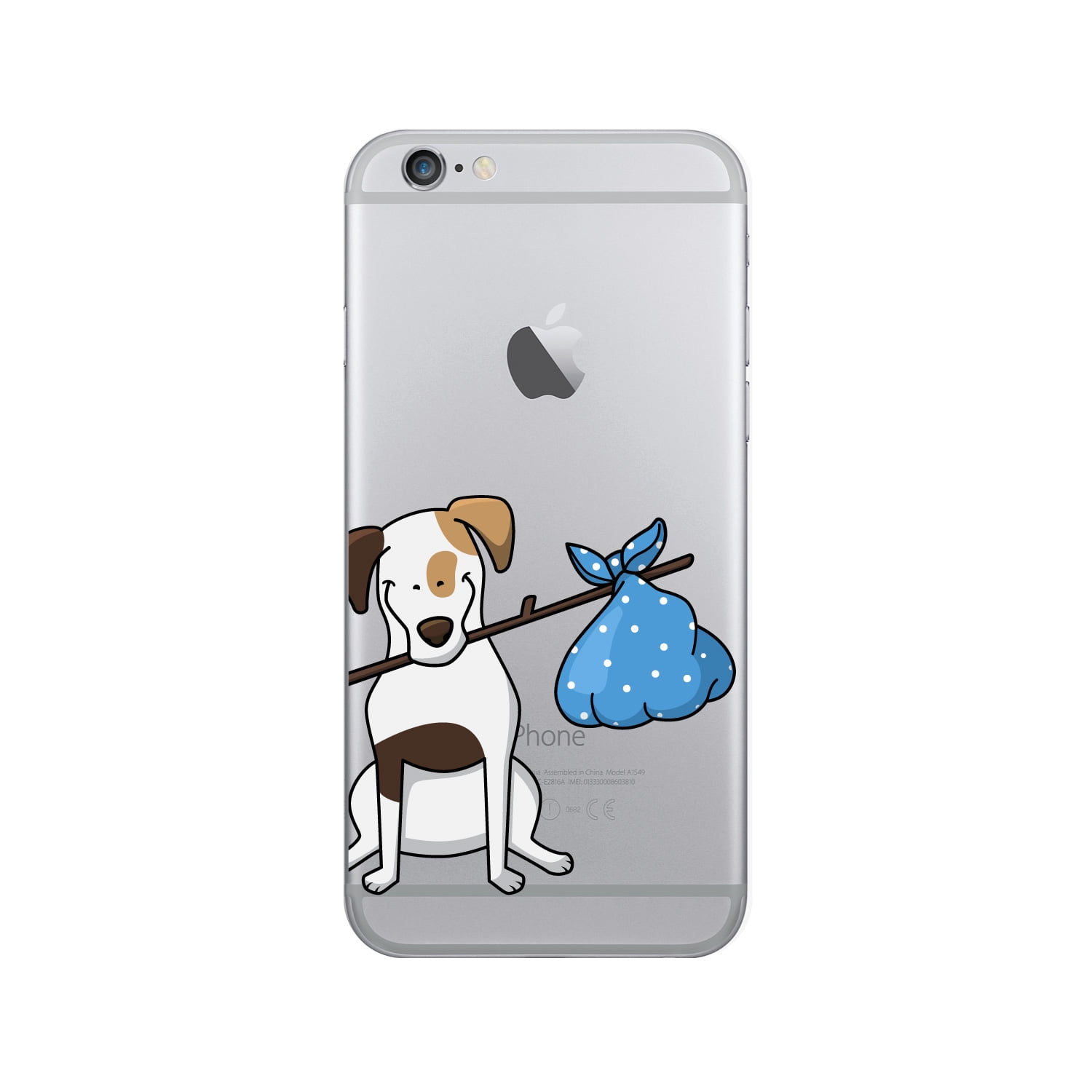 OTM Prints Clear Phone Case, Jack the Terrier - iPhone 6/6s/7/7s ...