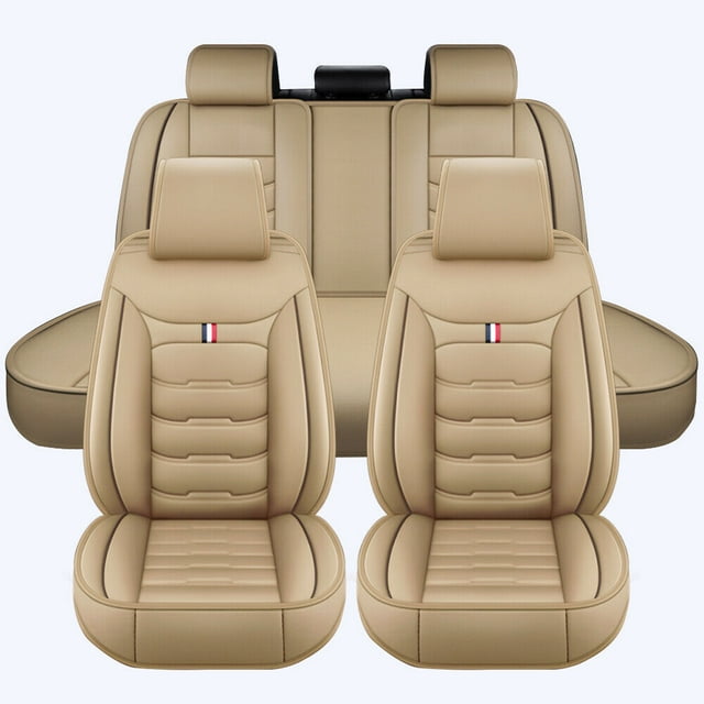 OTOEZ Deluxe Black, PU Leather, Waterproof, Universal Front Rear Seat ... OTOEZ Deluxe Black, PU Leather, Waterproof, Universal Front Rear Seat ...