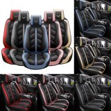 OTOEZ PU Leather Car Seat Covers Full Set, Universal Fit for SUV, Front ...