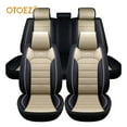 OTOEZ Universal PU Leather Car Seat Cover, Full Front & Rear Set ... OTOEZ Universal PU Leather Car Seat Cover, Full Front & Rear Set ...