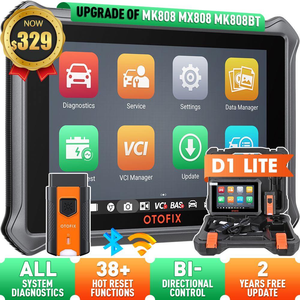 OTOFIX D1 Automotive Diagnostic Scan Tool, Bi-Directional OBD2 Scanner ...