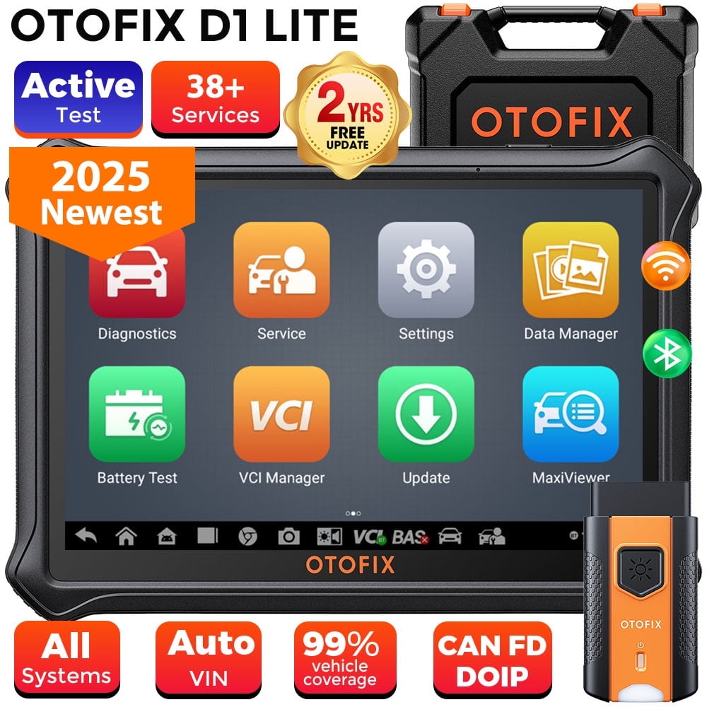 OTOFIX D1 Lite OBD2 Auto Scan Tool: Advanced Bluetooth, Full System ...