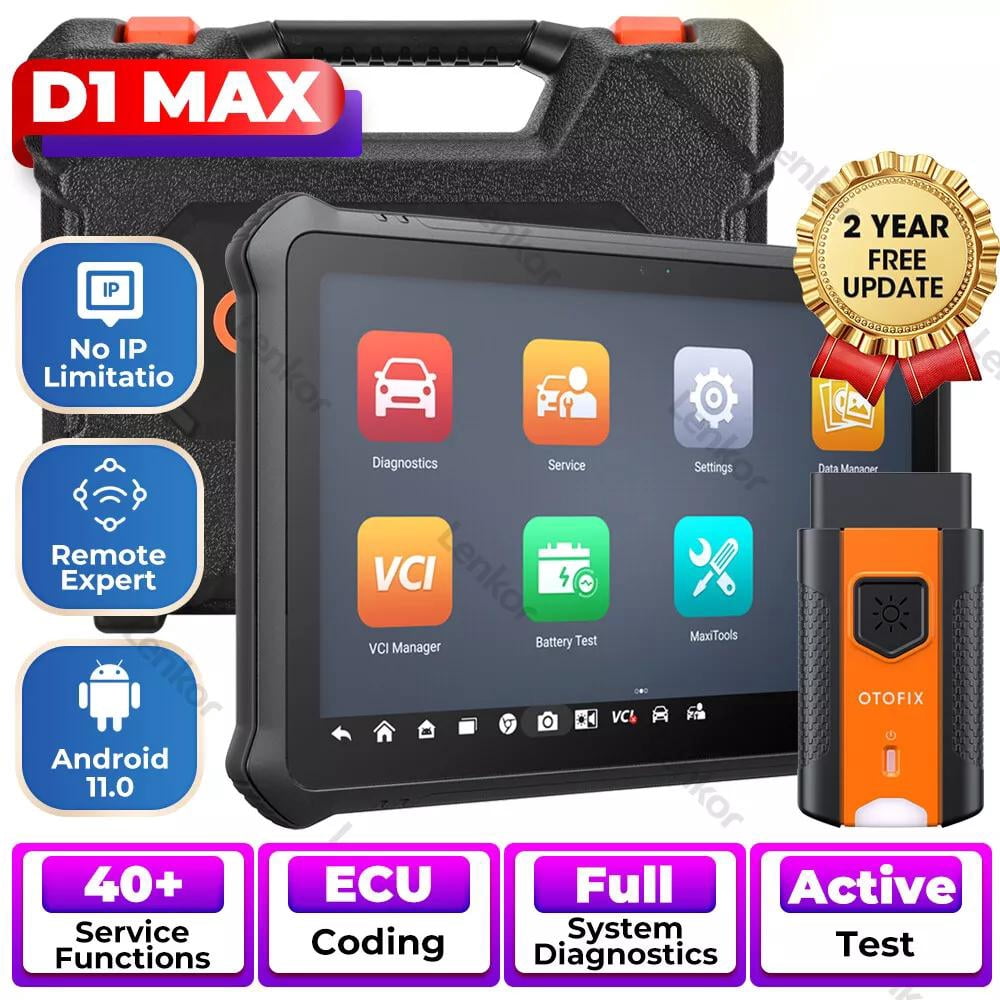 OTOFIX D1 Max Car Diagnostic Scan Tool, Upgraded of D1 PRO/D1 Lite Bi ...