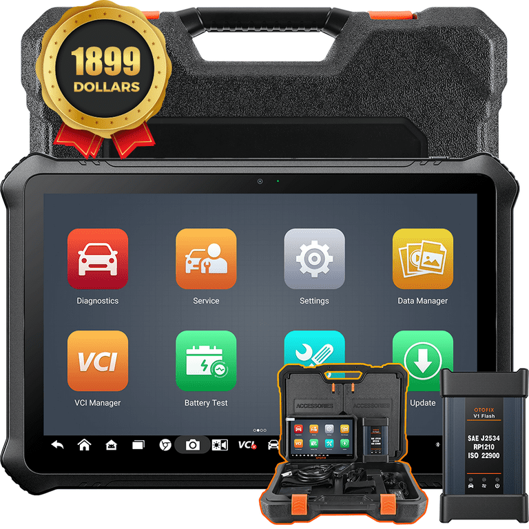 Evoscan OTOFIX EvoScan Ultra Car Diagnostic Tool Topology Map