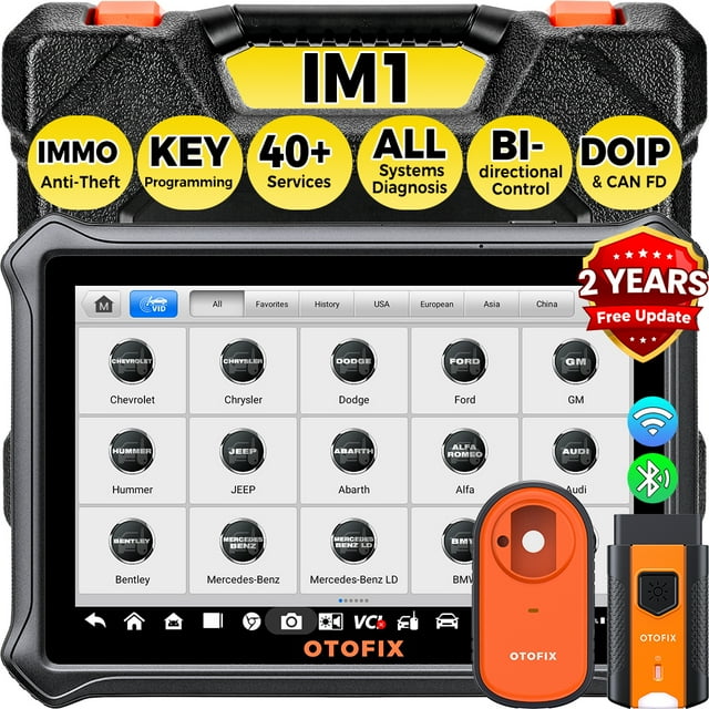 OTOFIX IM1 Car Diagnostic Scan Tool, ABS & OBD Programming, IMMO Key ...