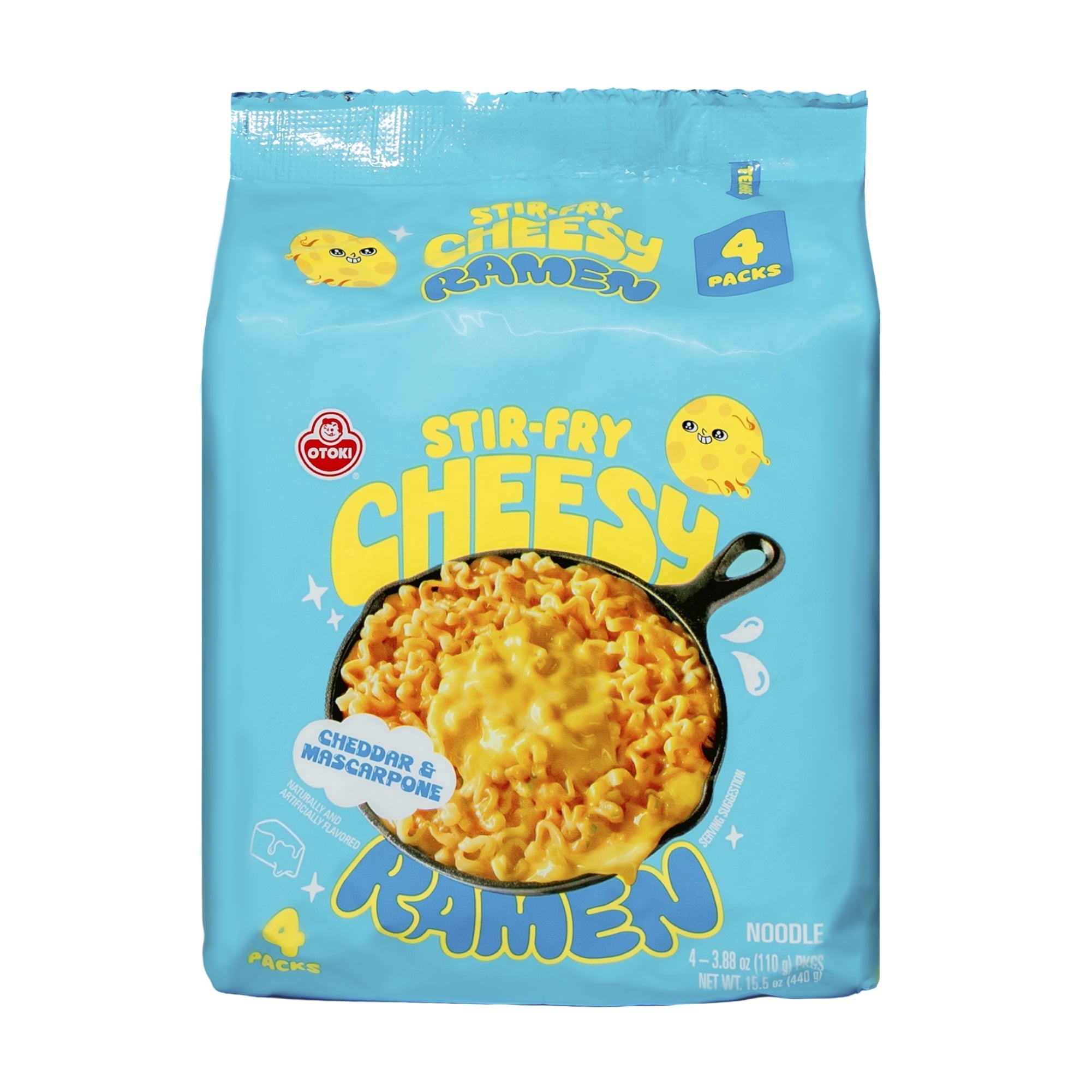 OTOKI Cheesy Ramen – Cheddar & Mascarpone Flavor Creamy & Savory Stir ...