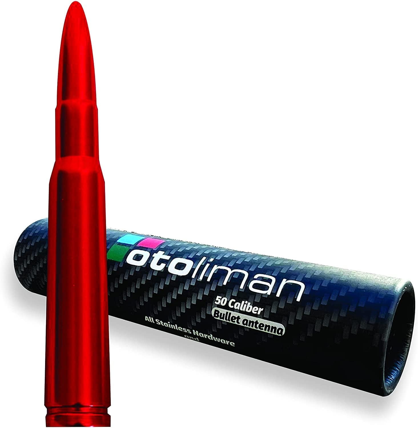 OTOLIMAN BULLET ANTENNA 50 CAL CALIBER for TRUCK DODGE RAM 1500 FORD ...