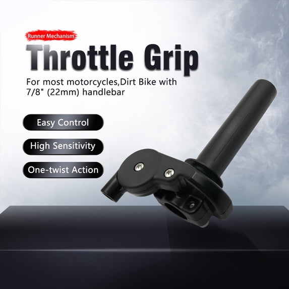 OTOM 22mm Motorcycle Throttle Grips With Runner Mechanism For KTM HONDA ...
