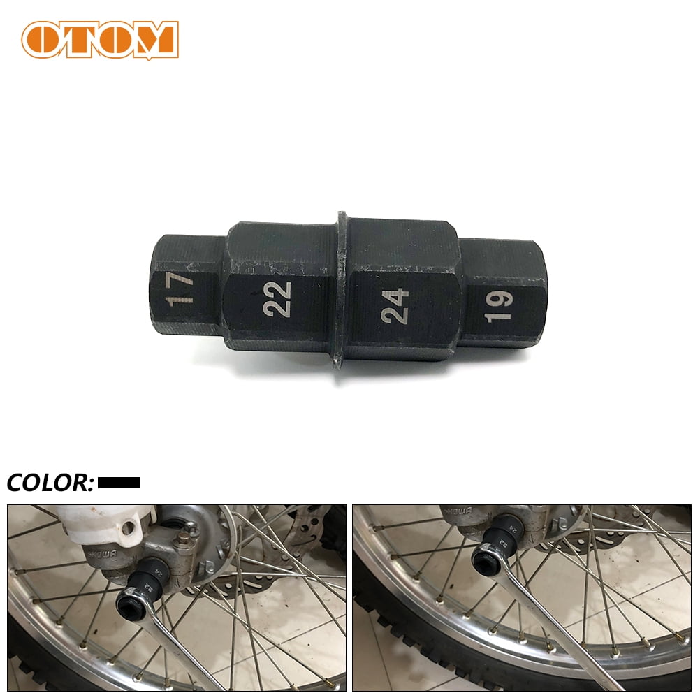 OTOM Motorcycle Front Axle Repair Wrench Hub Hexagon Socket Motorbike ...